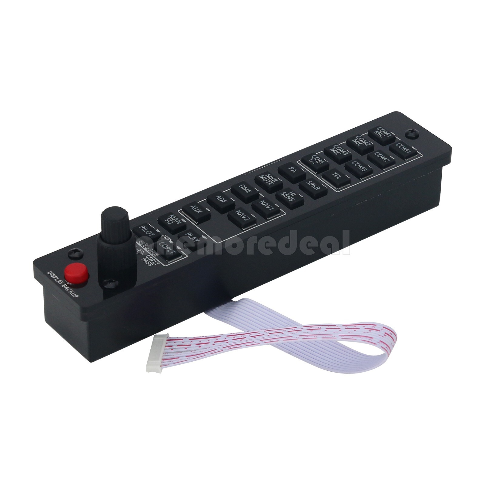 Audio Panel Sound+Light Control Panel for Flight Simulator Fit X-Plane ...