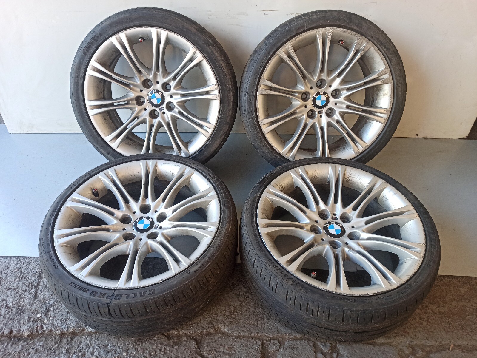 2012 BMW 3 Series 18 Inch Alloy Wheels Set 225/40/18 225/35/18 8Jx18 ...