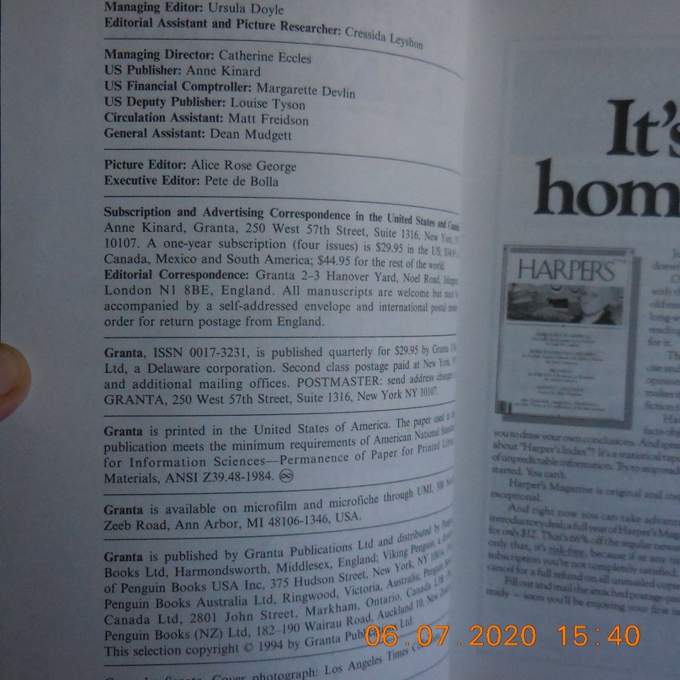 Willocks, Tim - The Penitentiary - Granata Crime 46 Quarterly - 1994 | eBay