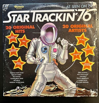 STAR TRACKIN’ 76~RONCO Records~20 Original Hits & Artists~ | eBay