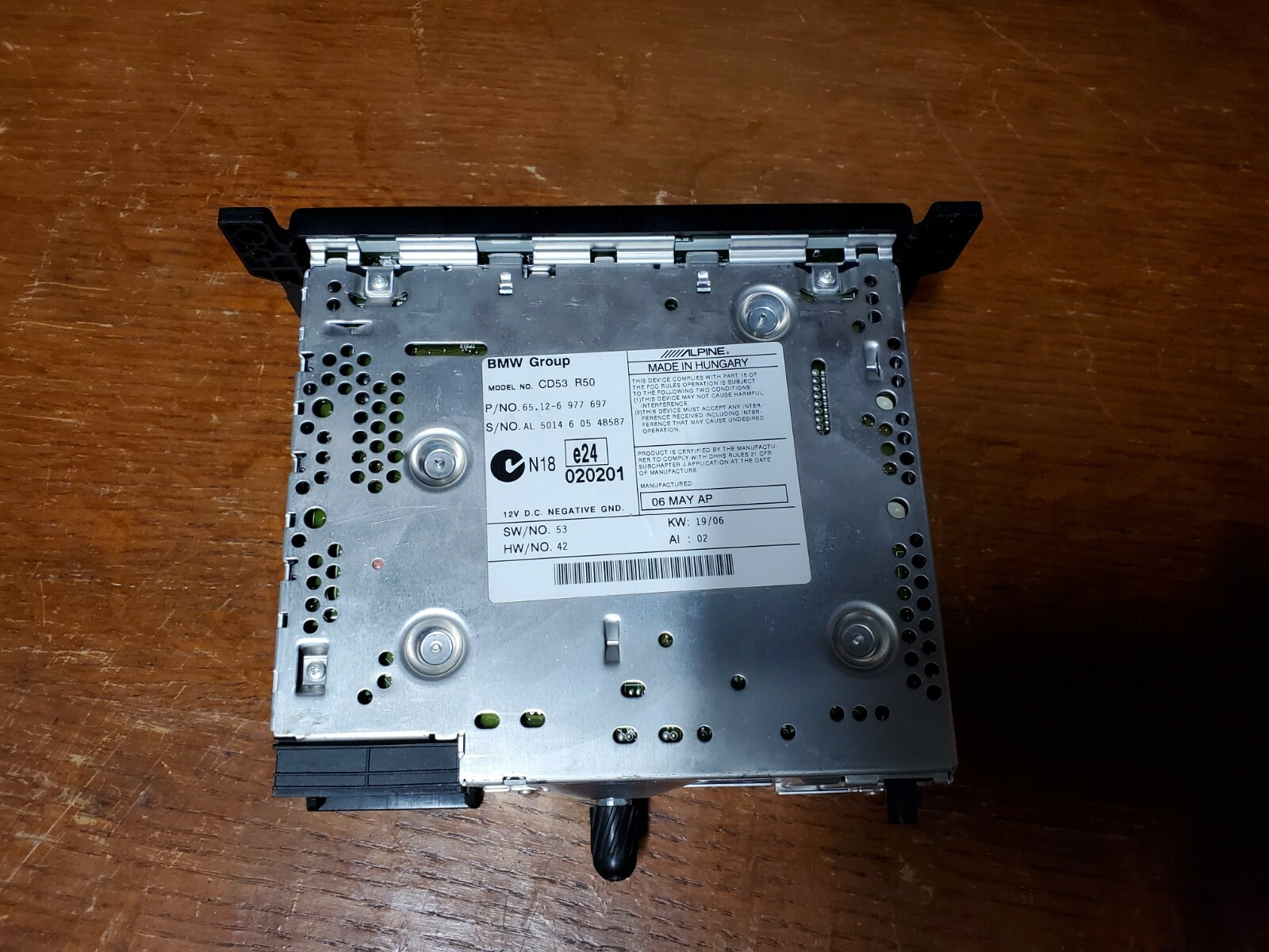 2002-2008 MINI COOPER R50 R52 R53 AM /FM RADIO CD RECEIVER PLAYER OEM ...