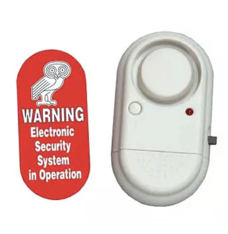 2 X DEFENDER WINDOW SHOCK ALARM VIBRATION ATTACK SHOCK SENSOR SYSTEMS ...