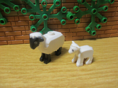 (D8/1) LEGO Sheep With Lamb New for Knight Fantasy Era Kingdom Castle ...