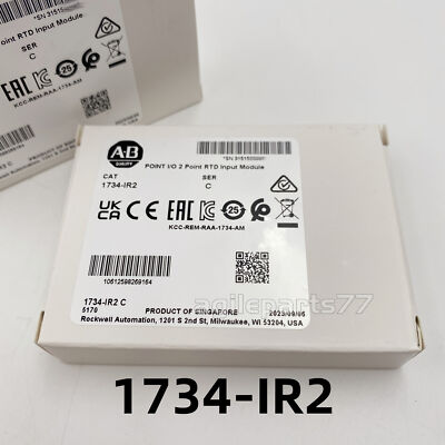 New Factory Sealed 1734-IR2 AB SER C POINT I/O 2 Point RTD Input Module ...