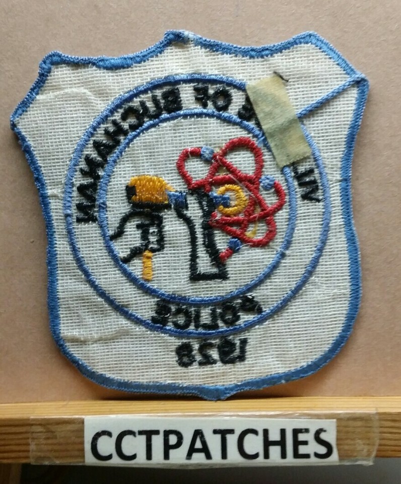 VILLAGE OF BUCHANAN, POLICE SHOULDER PATCH | eBay