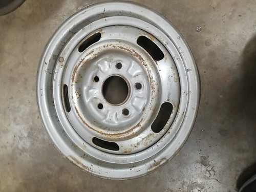 Orig GM 14x6 XB code Chevy Camaro Chevelle Nova Rally Wheel 5 x 4 3/4 ...