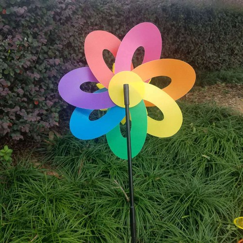 1 Set String Pinwheel Hollow Out Design Anti-fade Outdoor Decoration ...