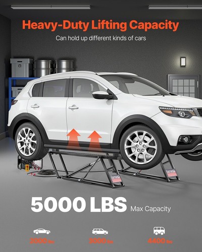 5000 lbs Car Lift Adjustable Car Lifts with Remote Control for Home ...