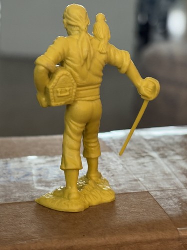 Marx Soft plastic 60mm Warriors of The World Captain Greaves Pirate ...