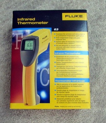 NOS Fluke 63 Infrared Thermometer in Original Packaging - Unused | eBay
