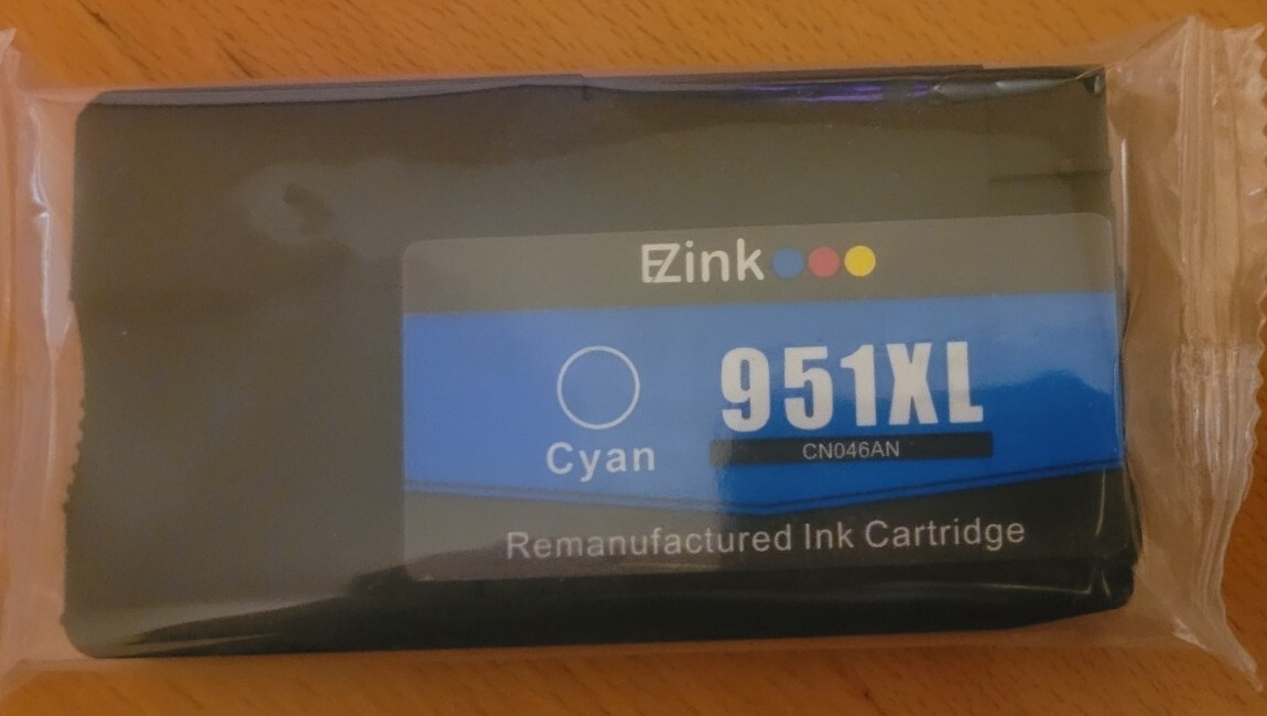 EZ Ink Cartridge 951XL Cyan | eBay
