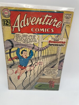 ADVENTURE COMICS #299 1962 FN/VF 1ST GOLD KRYPTONITE SUPERBOY IMAGINARY ...