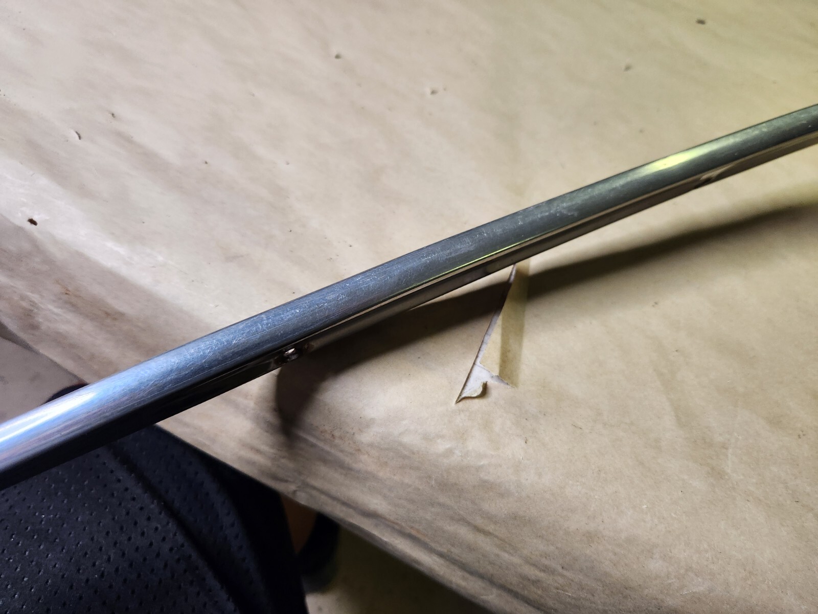 1955 1956 1957 Chevy Nomad Safari SS Over Door Drip Rail Trim Driver ...