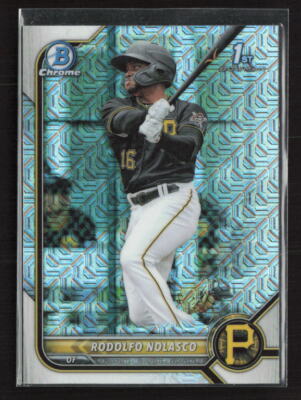 2022 Bowman Megabox #BCP-69 Rodolfo Nolasco 1st Bowman Mojo Refractor ...