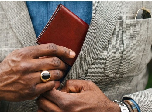 Bosca Men's Coat Pocket Wallet Old Leather Italia Cognac | eBay