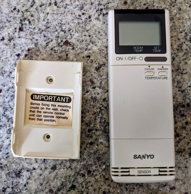 Original Genuine Sanyo RCS-KS09 Remote Control for Sanyo Air ...