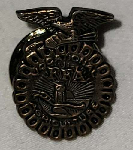 Future Farmers of America FFA Vtg Vocational Agriculture Pin Lapel Tie ...