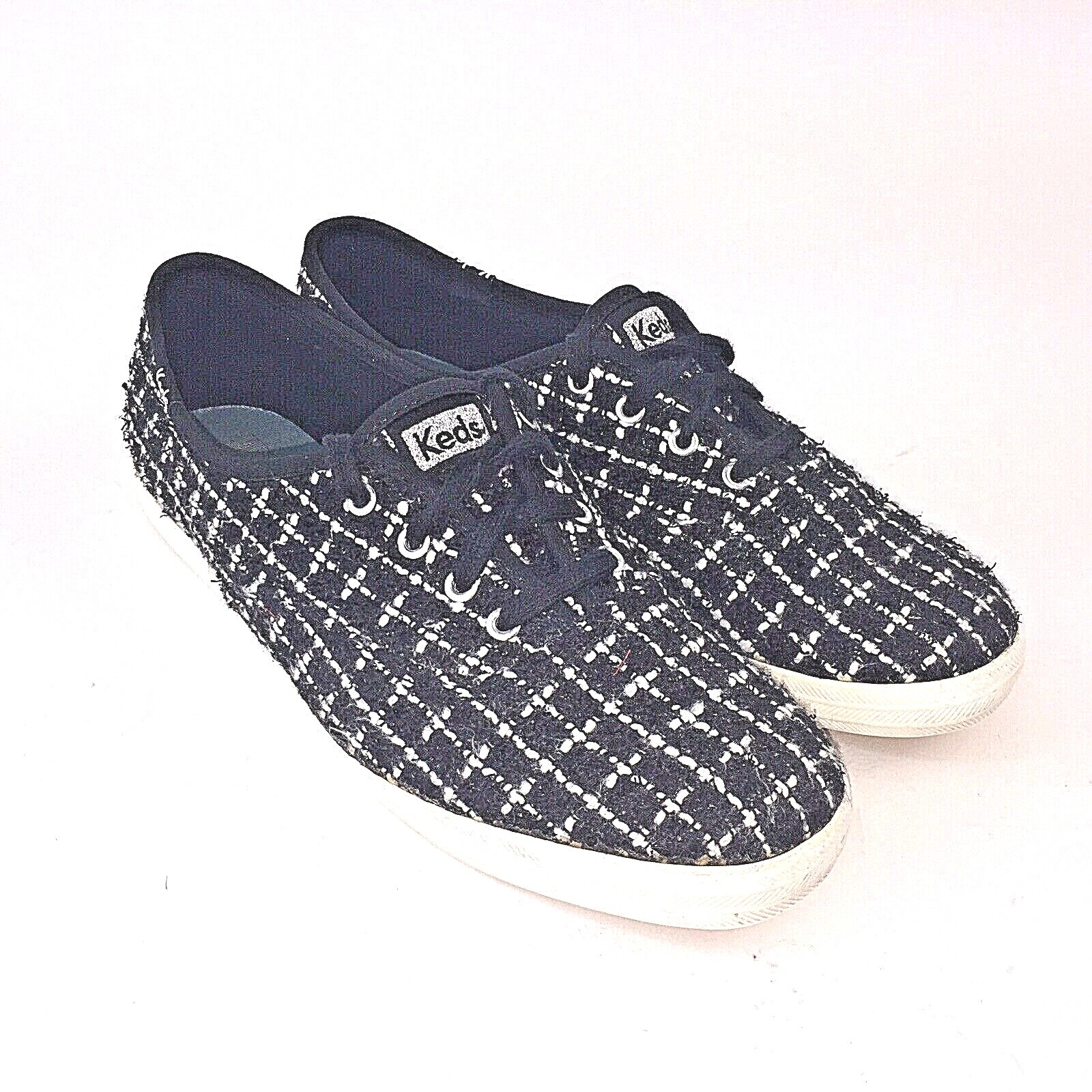 Keds Women's Champion Metallic Boucle Black Fashion S… - Gem