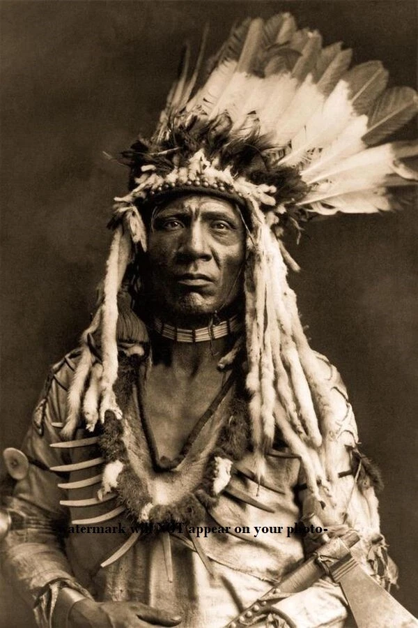 Native American Blackfoot Tribe