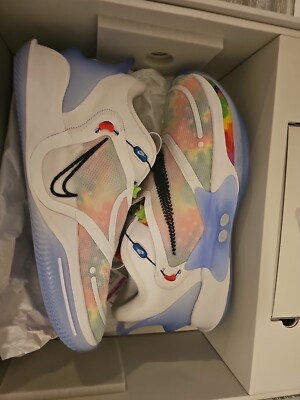 Size 15 - Nike Adapt BB 2.0 Tie Dye US Charger White NIB Authentic ...