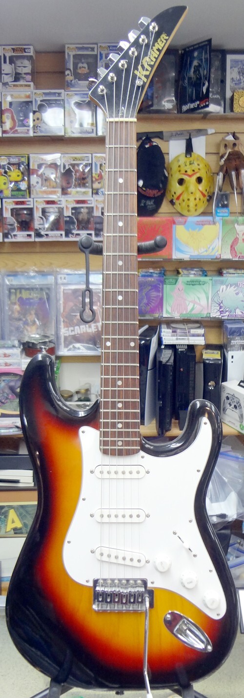 1990s Kramer KS 400 Sunburst 6 String Solid Body Right Handed Electric ...