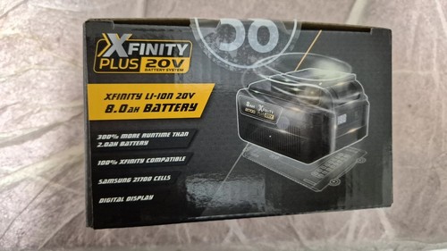XFINITY ULTRA 20V LI-ION 8.0Ah 21700 BATTERY WORKZONE FERREX GARDENLINE ...