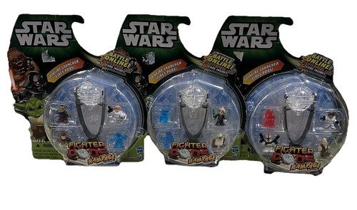 (3) Star Wars Fighter Pods Rampage Series 4 Battle Game Spinfire ...