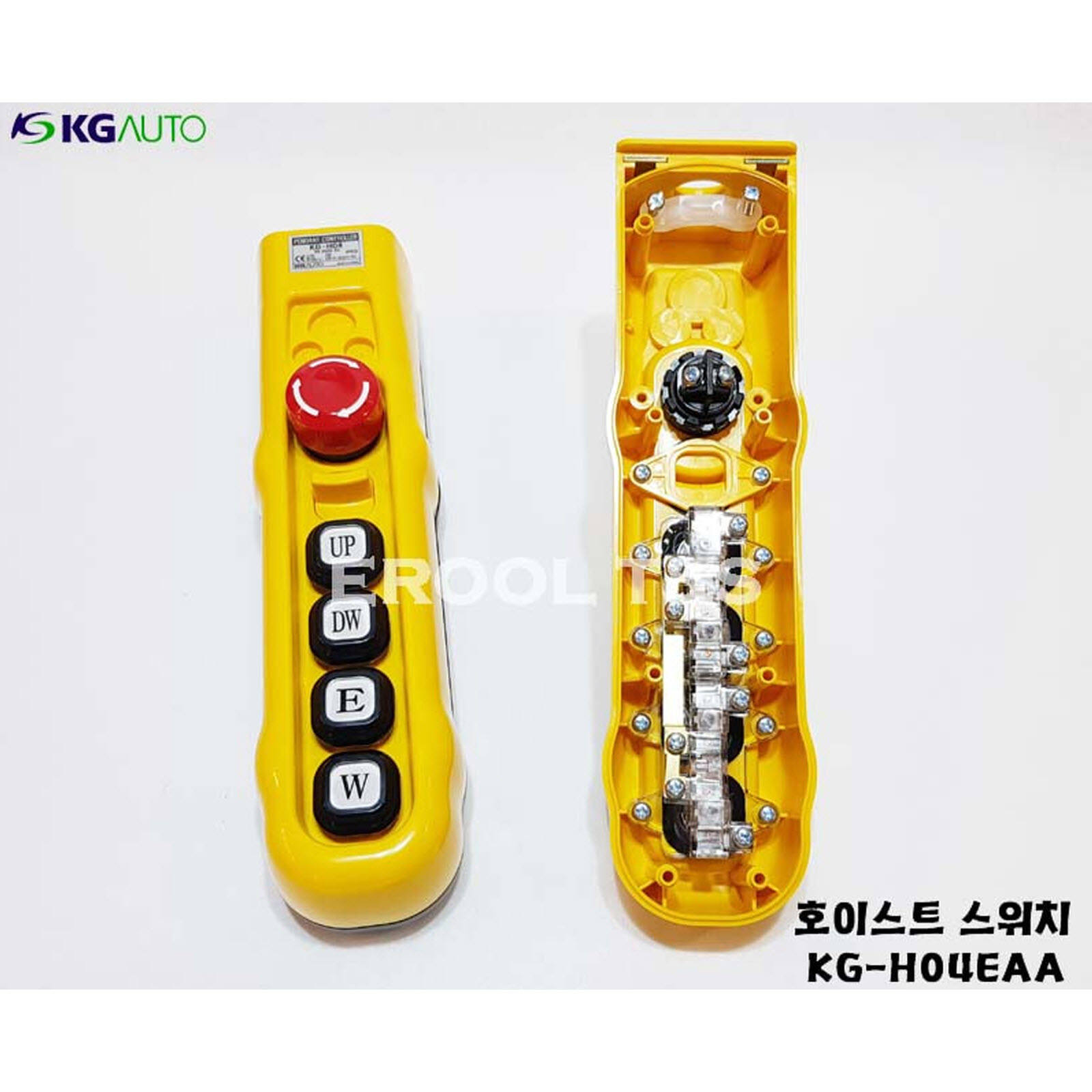 KG Auto KG-H04EAA Emergency Type Hoist switch 6A 250VAC UP DW E W ABS ...