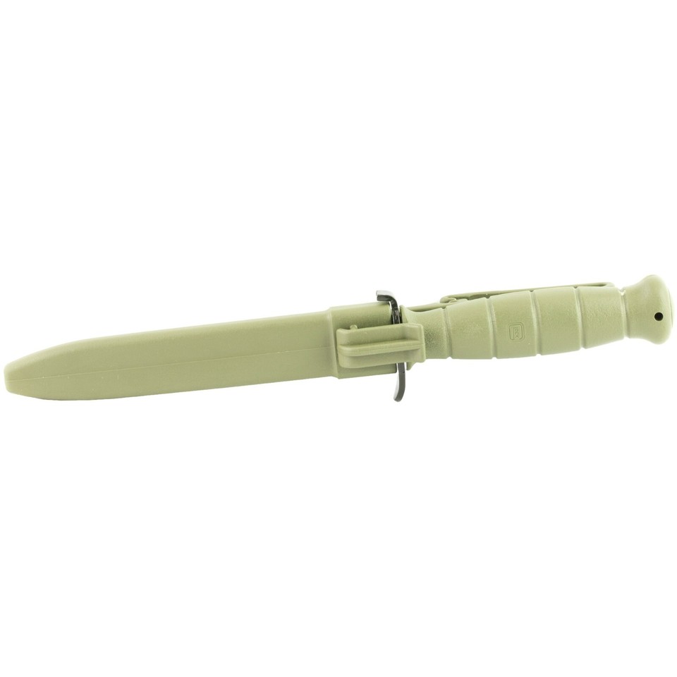 GLOCK GREEN KF039181 Field Knife w/Sheath 6.5" w/Saw SAME DAY FAST FREE ...