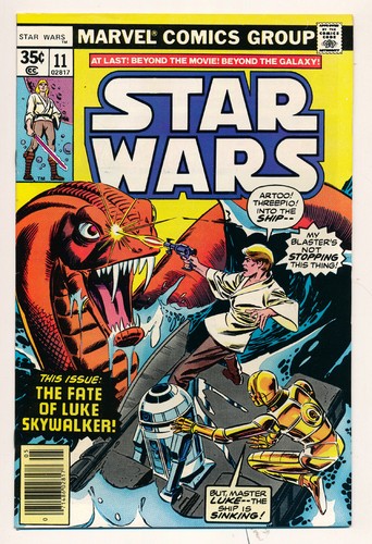 Marvel Star Wars Issue #11 Comic Book Roy Thomas Archie Goodwin 7.5 VF ...