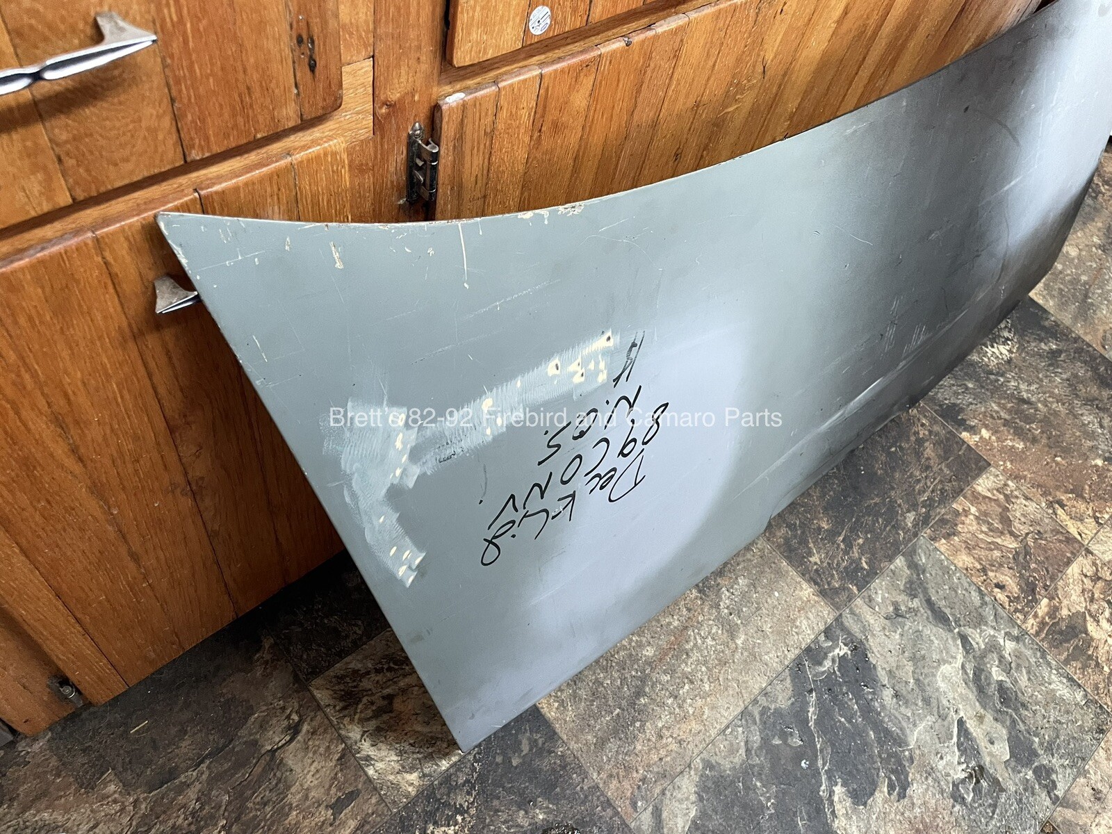 1987-1992 Camaro Firebird Trans Am Convertible Rear Deck Trunk Lid ...