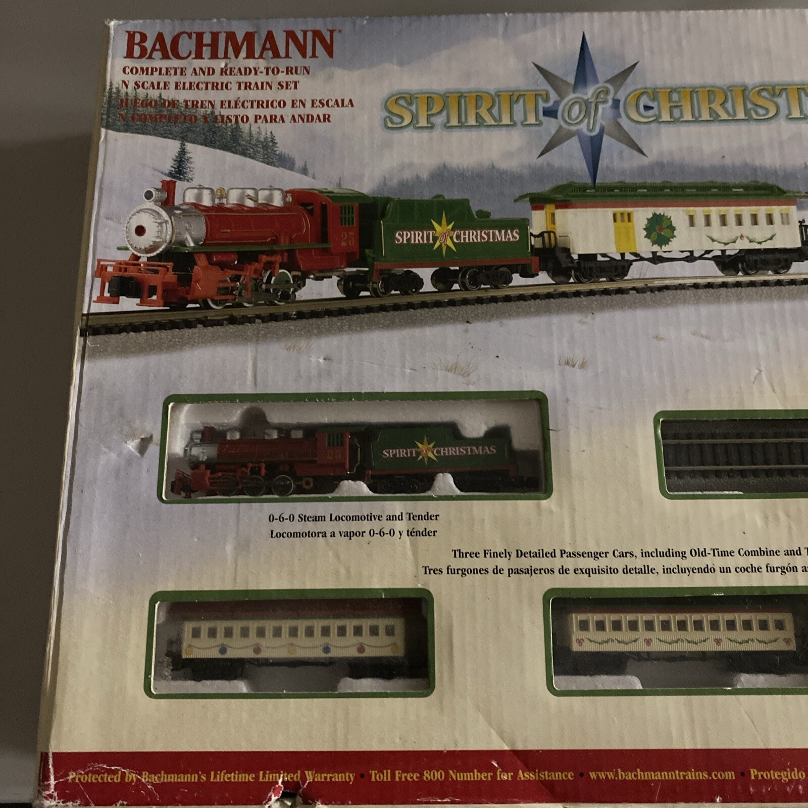 Bachmann Spirit of Christmas N Scale Trane Set for sale online | eBay