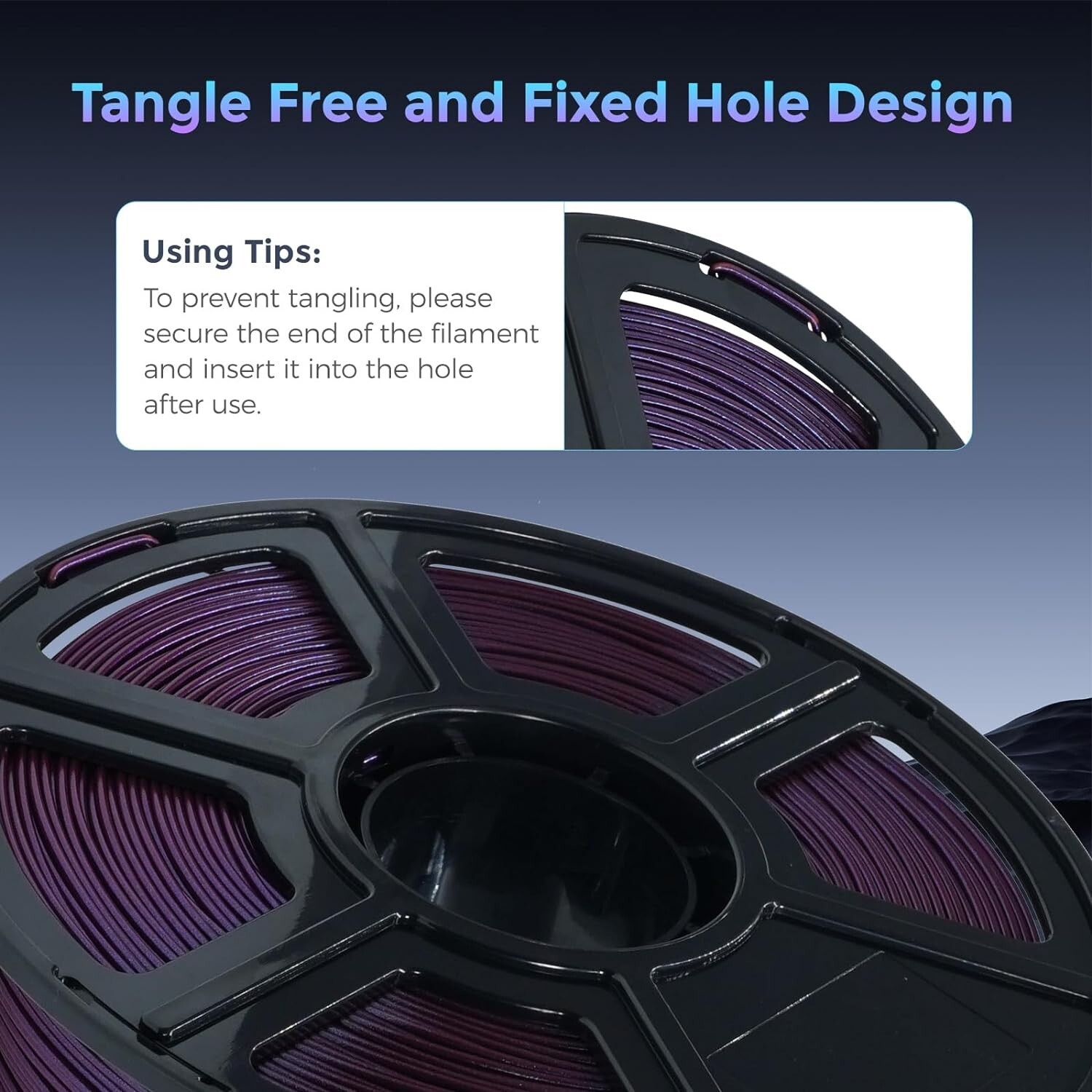 FLASHFORGE PLA Filament 1.75mm Marsala 1kg Color Changeable 3D Printer ...