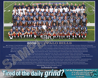 2008 BUFFALO BILLS FOOTBALL NFL 8X10 TEAM PHOTO | eBay