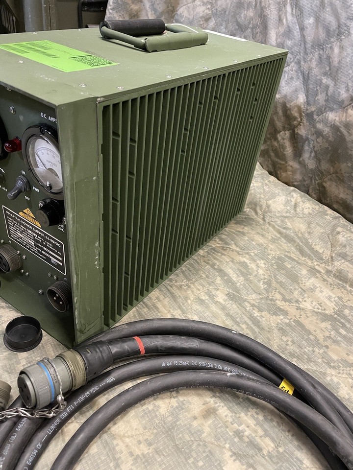 USMC POWER SUPPLY PP-8474/G MILITARY RADIO 24 18-30 VOLT DC 60A ...