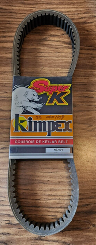 NOS Snowmobile Drive Belt Kimpex Super K 10-151 47-7/16 x 1-3/8 ...