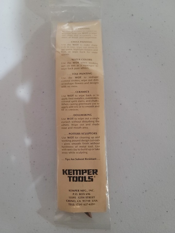 Kemper Wipe Out Tool (WOT) NEW 6" NOS | eBay