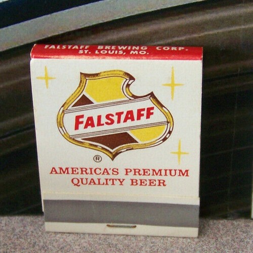 Vintage Matchbook A9 St Louis Misouri Falstaff Brewing Corp Premium ...