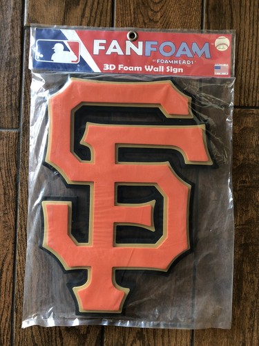 Brand New San Francisco Giants 3D Fan Foam Logo Holding / Wall Sign ...