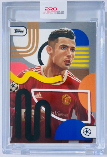 Cristiano Ronaldo - Manchester United 2022 Topps Project 22 by Bo Feng ...