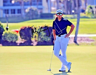 Ruoning Yin LPGA star hand signed autograph 8x10 golf photo ShangHai ...