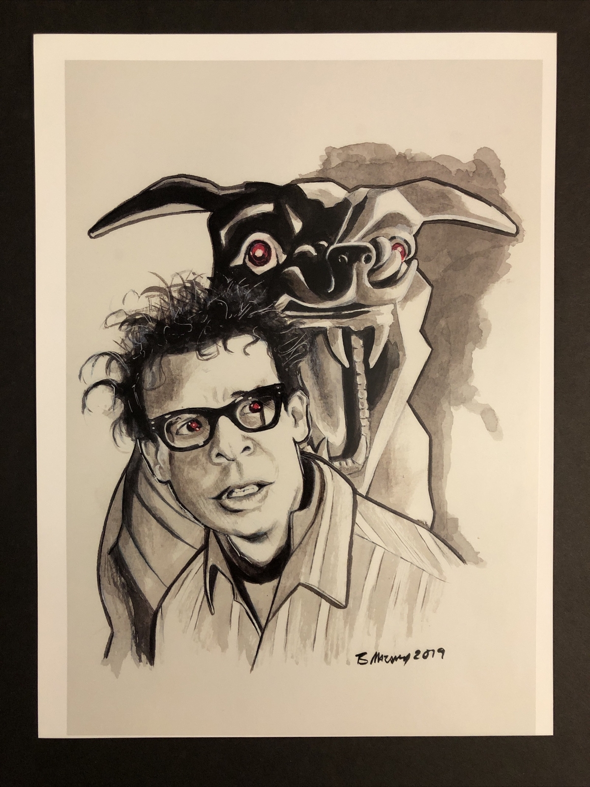 Terror Dog & Louis Tully - Ghostbusters Poster Print 9x12 | eBay