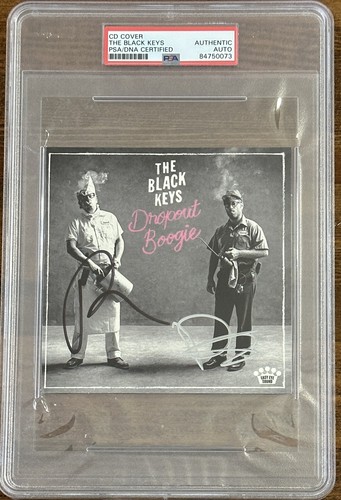 SIGNED The Black Keys Dropout Boogie CD Cover PSA DNA COA Certified ...