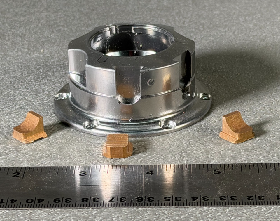 Apollo Spacesuit Oxygen connector Chest fitting - Plastic High Quality ...