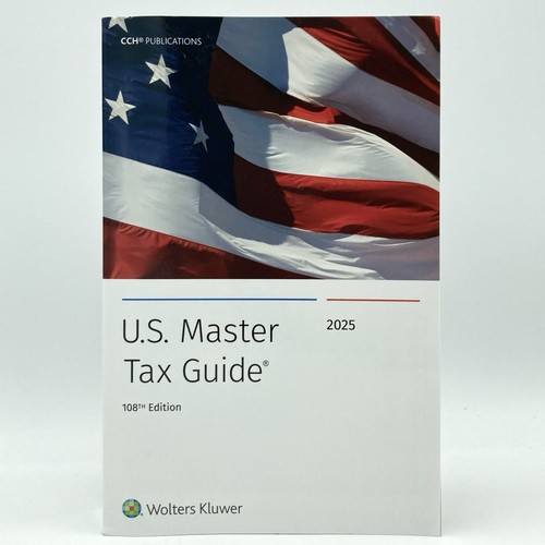 2025 U.S. Master Tax Guide (108th edition) Wolters Kluwer paperback | eBay