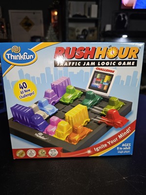 "Rush Hour Traffic Jam" Logic Game by Thinkfun 2010 Great Puzzle Game ...