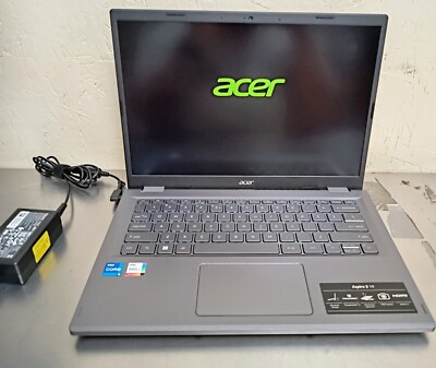 Acer Aspire 4 14" WUXGA 1920x1200 4.6Ghz i5 8GB 512GB INTEL IRIS XE WIN ...