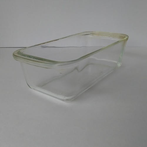 Vintage Pyrex 213 Clear Glass Loaf Pan Bread Baking Dish 1.5 qt 8.5x4 ...