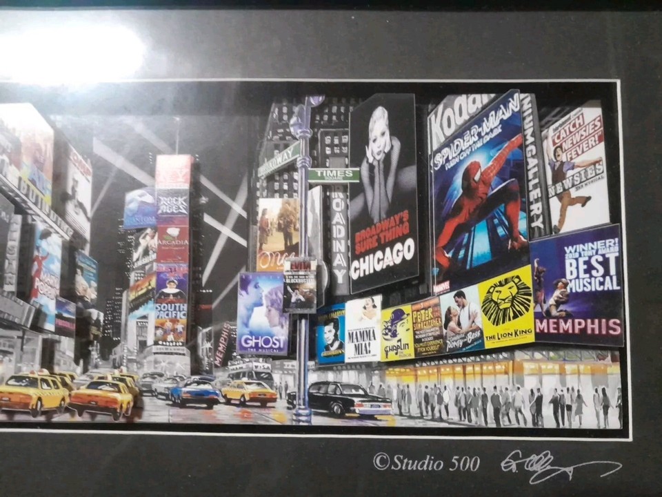 Studio 500 Times Square Broadway shows #3 New YORK City NYC 3D Photo ...