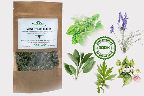 Yoni Steam Herbs Womb Cleansing/ Steaming /Lavender Raspberry Calendula ...